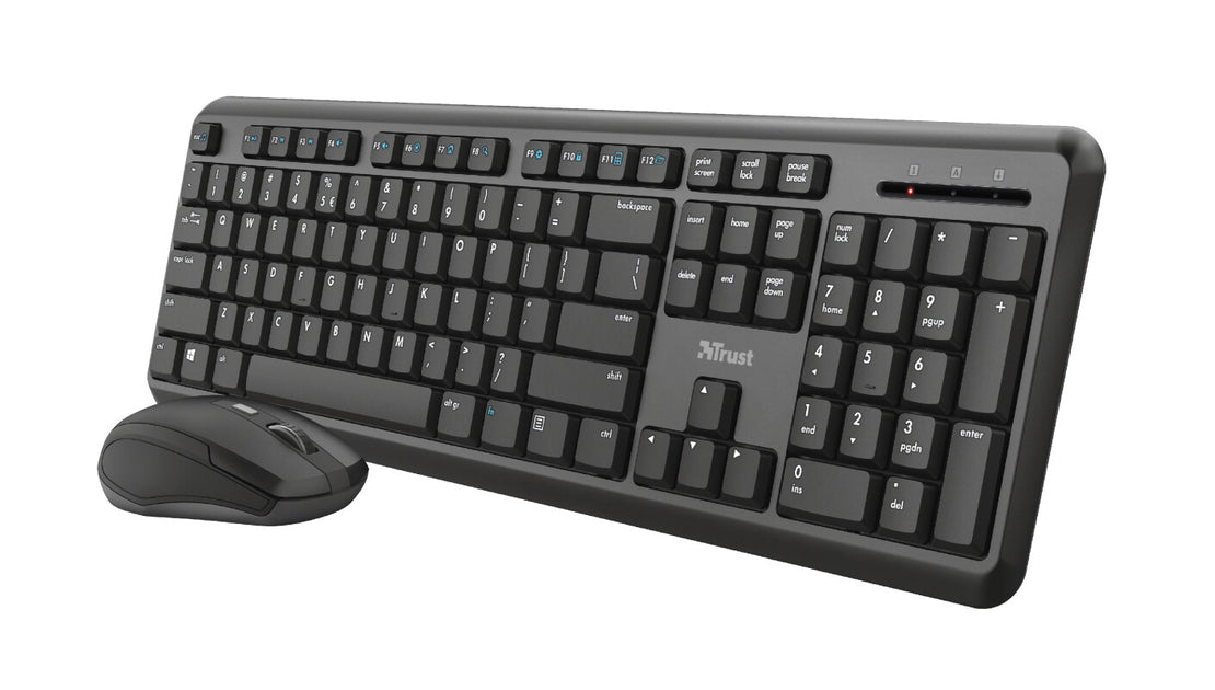 Trust ODY keyboard Mouse included Universal RF Wireless QWERTY UK Engl | Back to the Office