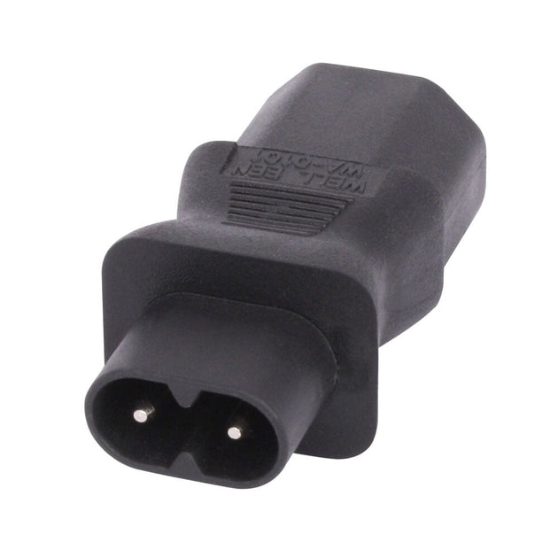 Lindy IEC C8 Figure 8 Socket to IEC C13 3 Pin Plug Adapter | Back to ...