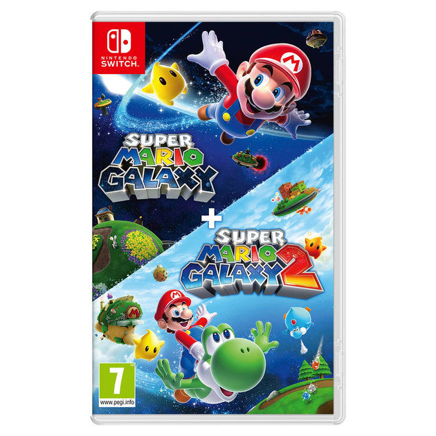 Nintendo Super Mario Galaxy + Super Mario Galaxy 2, Nintendo Switch Ga ...