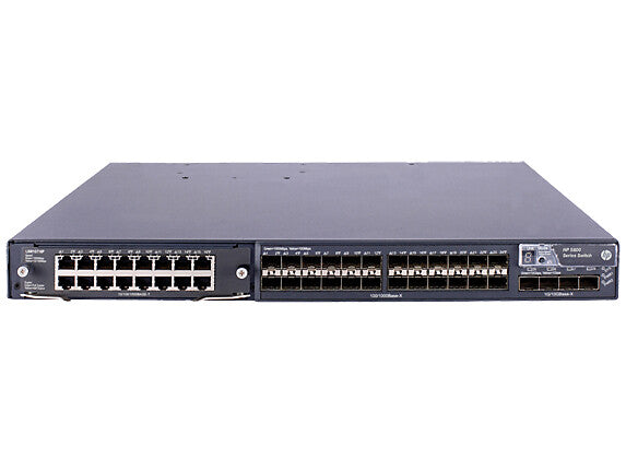 HPE 5800-24G-SFP Switch w/1 Interface Slot Managed L3 1U Grey | Back to ...