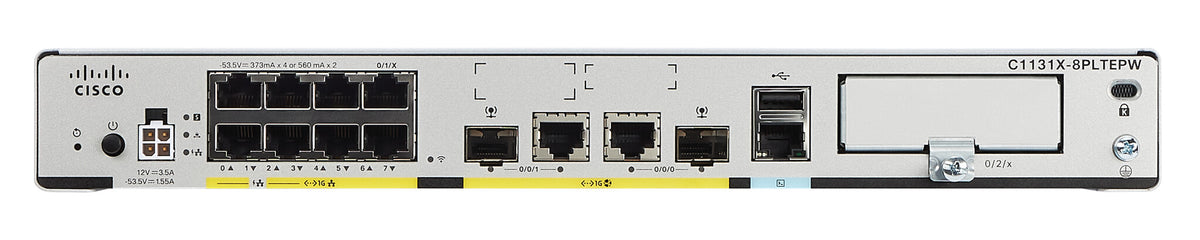 Cisco C1131X-8PLTEPWE wired router Gigabit Ethernet Silver | Back to ...