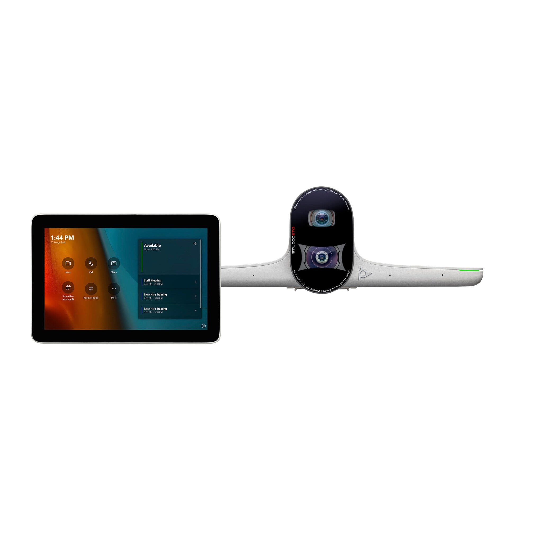 HP Poly Studio Large Room Kit for MS Teams: Studio E70 Smart Camera wi ...