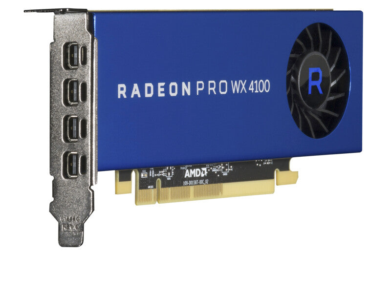 HPE AMD Radeon Pro WX4100 Radeon Pro WX 4100 4 GB GDDR5 | Back to the ...