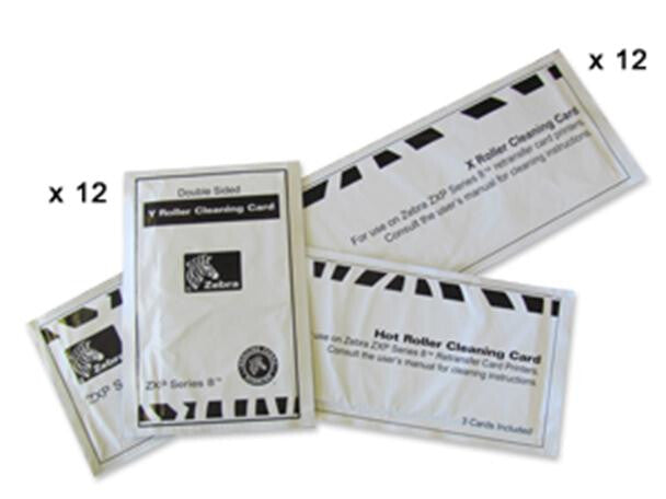 Zebra ZXP Series 8 Cleaning Card Kit | Back to the Office