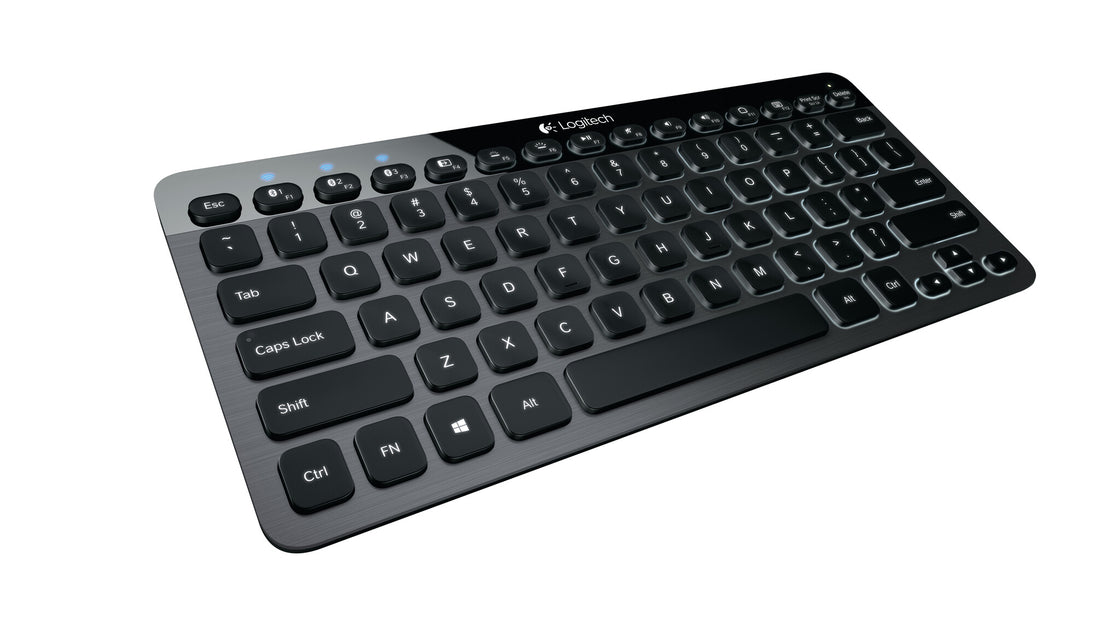 Logitech Bluetooth Illuminated Keyboard K810 QWERTY Italian Aluminium ...