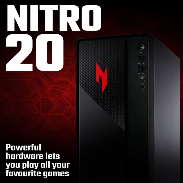 Acer NITRO 20 N20 Gaming Desktop - Intel Core i5-13420H, 16GB, 512GB S ...