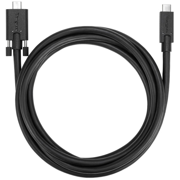 Targus ACC1122GLX USB cable USB 3.2 Gen 1 (3.1 Gen 1) 1.8 m USB C Blac ...