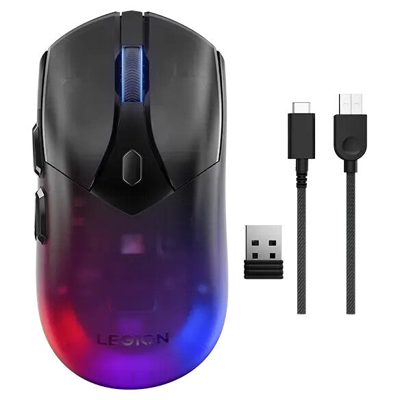 Lenovo Legion M410 mouse Gaming Ambidextrous RF Wireless + USB Type-C ...