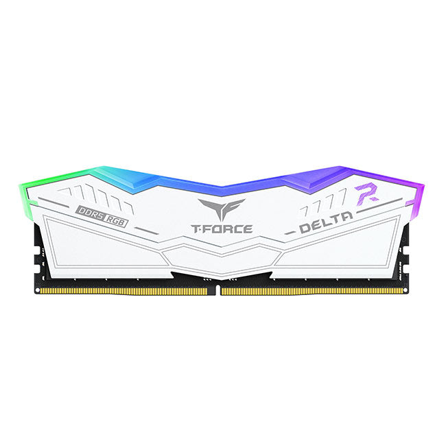 Team Group DELTA RGB Memory, 32 GB, 2 x 16 GB DDR5, White | Back to the ...