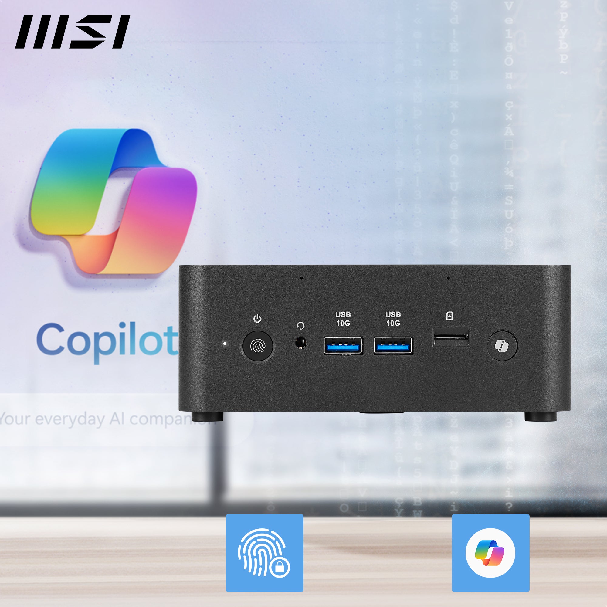 MSI Cubi NUC AI+ 2MG Intel Core Ultra 9 288V, Desktop PC, NUC, SFF, Mi ...