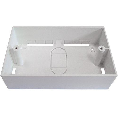 Cablenet Double Gang PVC Back Box 32mm | Back to the Office