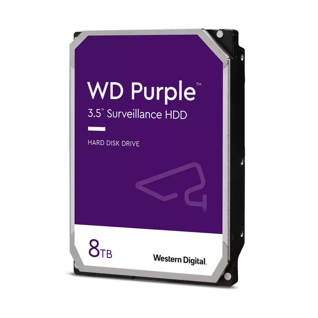 Western Digital Blue Purple internal hard drive 8 TB 5400 RPM 256 MB 3 ...