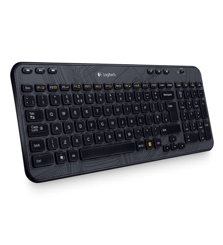 Logitech K360 keyboard Home RF Wireless QWERTY Turkish Black | Back to ...