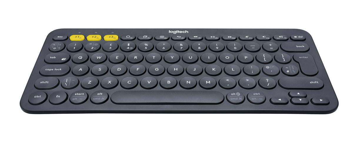 Logitech 920-007586 keyboard Office Bluetooth QWERTY Turkish Graphite ...