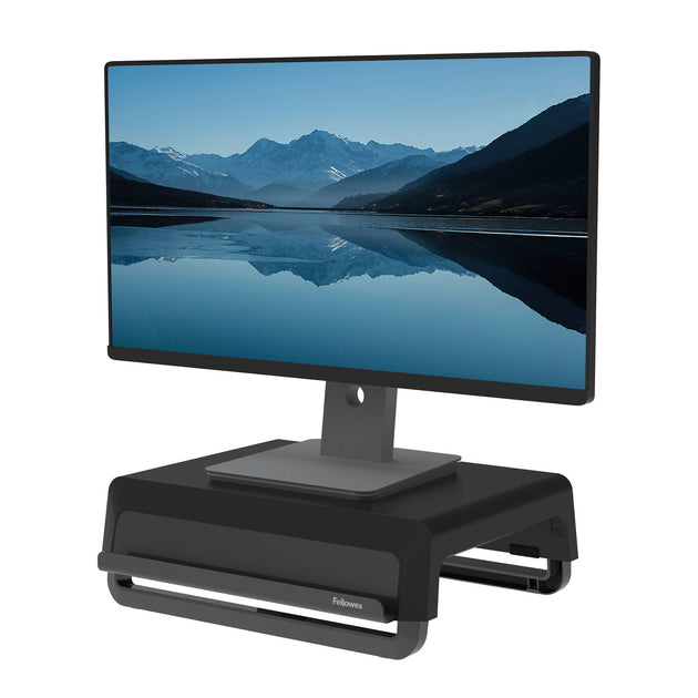 Fellowes Computer Monitor Stand with 3 Height Adjustments - Breyta Mon ...