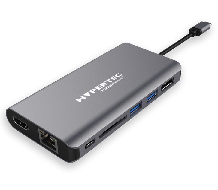 Hypertec ProDock Extreme - Universal USB-C to 4K HDMI, 4K DisplayPort ...