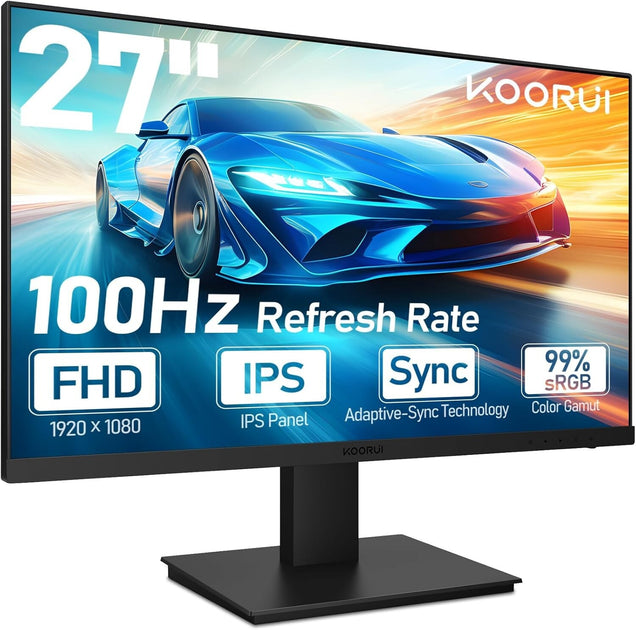 Koorui 27" FHD 100Hz Monitor (N02) | Back to the Office