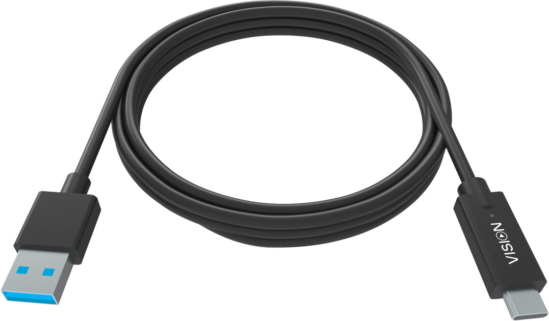 Vision TC 2MUSBCA/BL USB cable USB 3.2 Gen 1 (3.1 Gen 1) 2 m USB A USB ...
