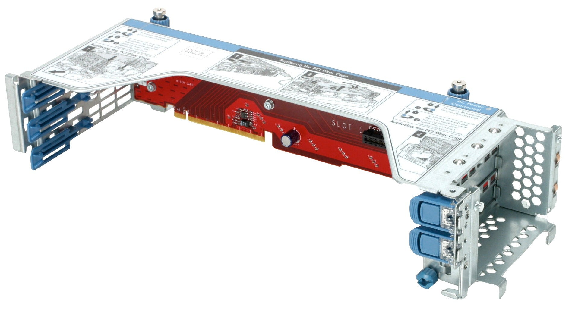 HPE ProLiant DL380 Gen10 Plus 3-port 6NVMe x8 SlimSAS Primary Riser Ki ...