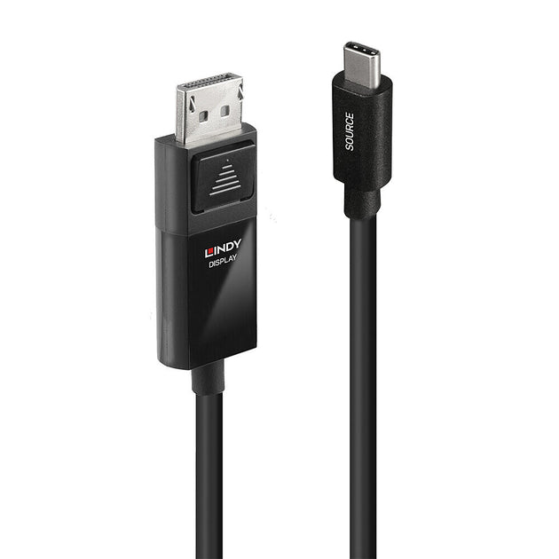 Lindy 3m USB Type C to DP 8K60 Adapter Cable | Back to the Office