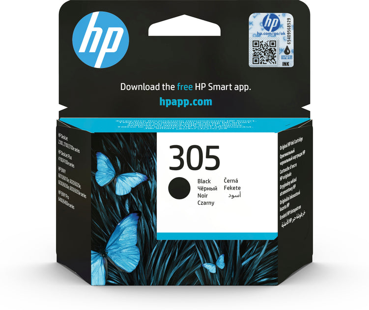 HP 305 Black Original Ink Cartridge | Back to the Office