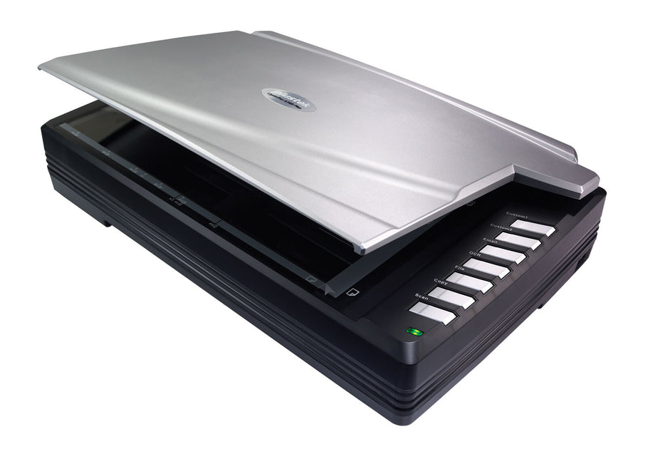Plustek A360 Plus Flatbed scanner 600 x 600 DPI A3 Black, Silver | Back ...