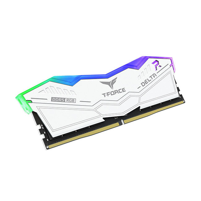 Team Group DELTA RGB Memory, 32 GB, 2 x 16 GB DDR5, White | Back to the ...