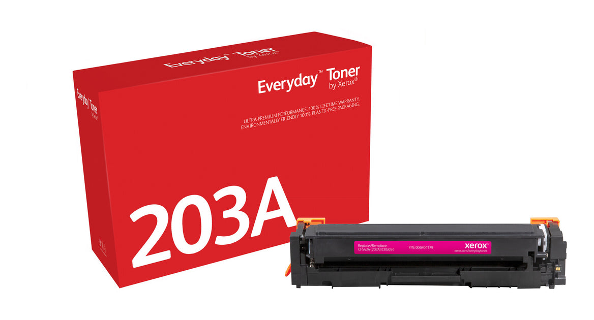 Everyday™ Magenta Toner by Xerox compatible with HP 203A (CF543A), Sta ...