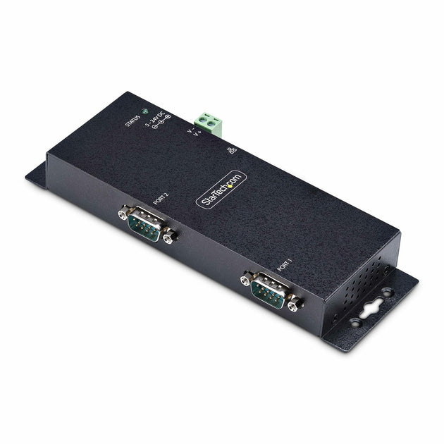 StarTech.com 2-Port Serial to Ethernet Adapter, IP Serial Device Server ...