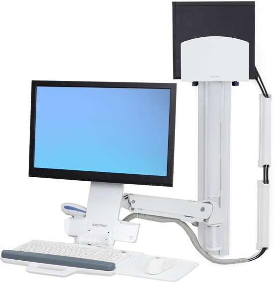 Ergotron StyleView White PC Multimedia stand | Back to the Office
