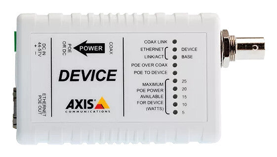 Axis 5027-421 PoE adapter | Back to the Office