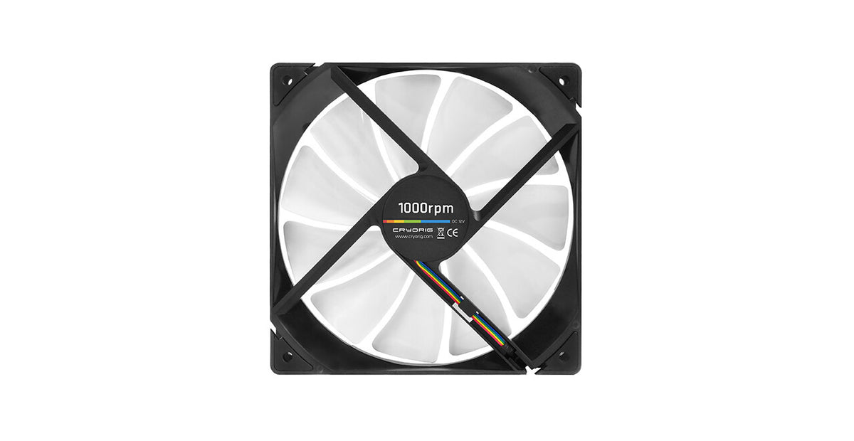 CRYORIG QF140 Silent Computer case Fan 14 cm Black | Back to the Office