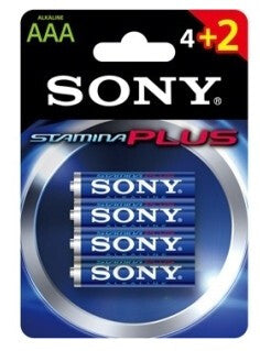 Sony 4+2 AAA Stamina Plus Single-use battery Alkaline | Back to the Office