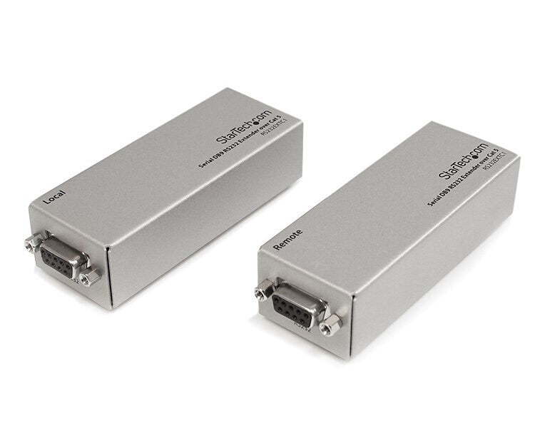 StarTech.com Serial DB9 RS232 Extender over Cat 5 - Up to 3300 ft (1000 ...