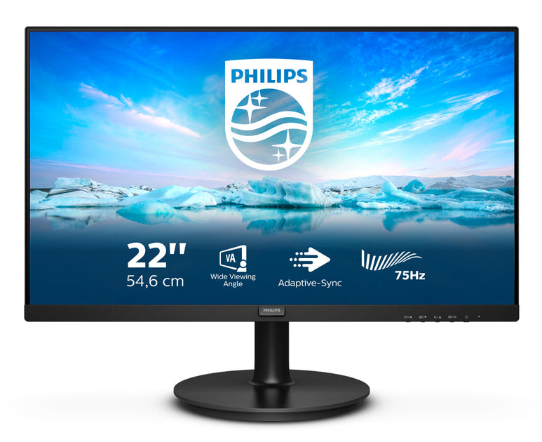Philips V Line 21.5" Full HD LED Monitor (222V8LA/00) | Back to the Office
