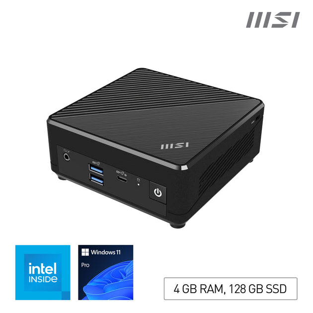 MSI Cubi N ADL S Intel N100 Desktop PC, NUC, SFF, Mini Computer, HTPC ...