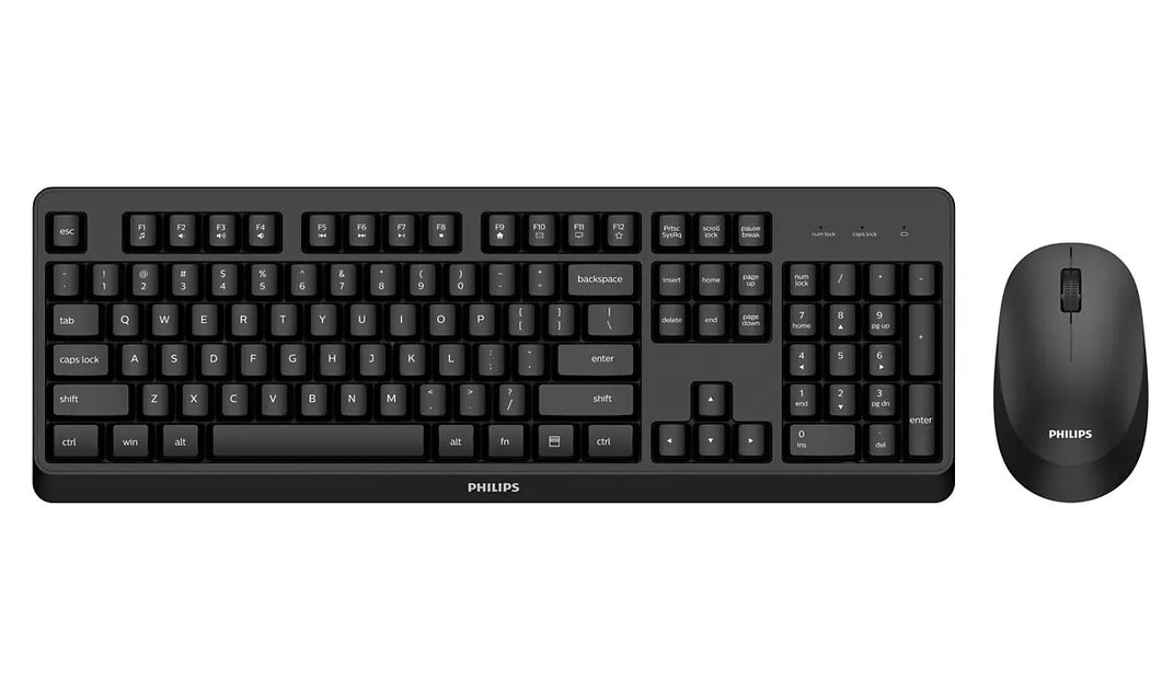 Philips 3000 series SPT6307BL/40 keyboard Mouse included Universal RF ...