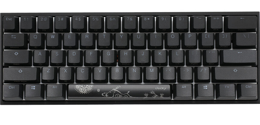 Ducky Mecha Mini keyboard Gaming USB UK English Black | Back to the Office
