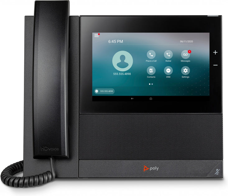 Poly CCX 600 Business Media Phone with Open SIP and PoE-enabled GSA/TA ...