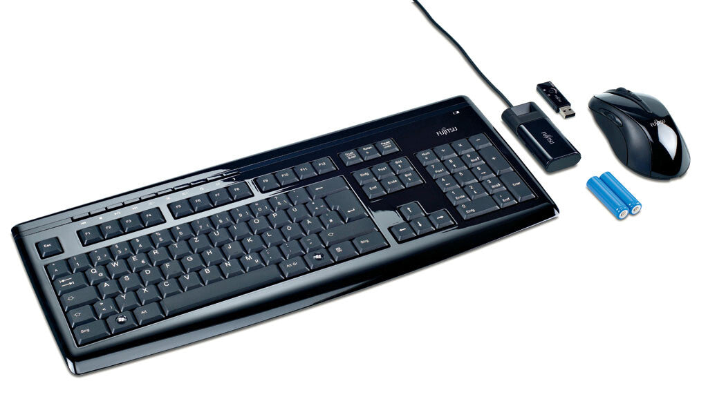 Fujitsu LX850, GB keyboard Mouse included RF Wireless Black | Back to ...