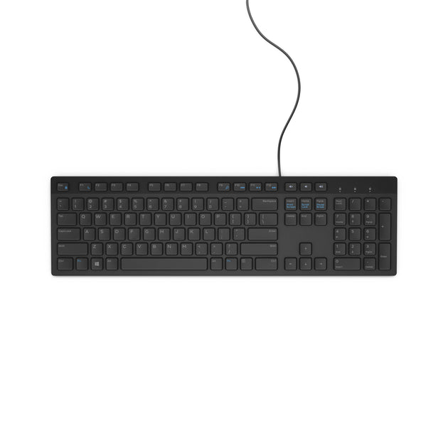 DELL Wired Keyboard - KB216 - US International (QWERTY) - Black | Back ...