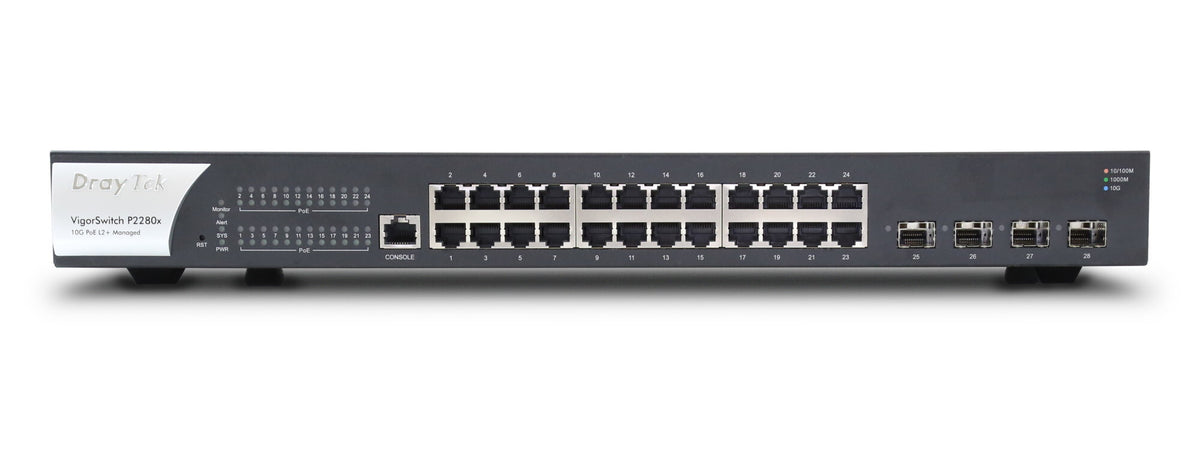 DrayTek VSP2280X-K network switch Managed L2 Gigabit Ethernet (10/100 ...