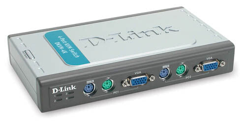 D-Link Pro Connect Switch Box Chassis 4sl KVM switch | Back to the Office
