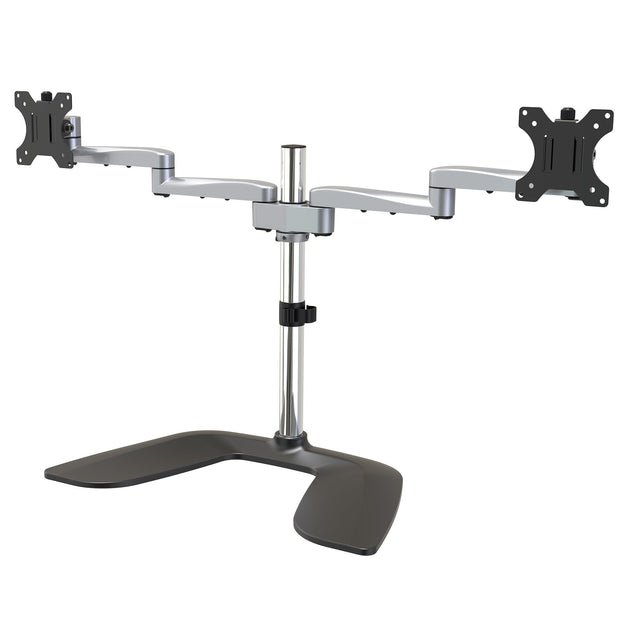 StarTech.com Dual Monitor Stand - Ergonomic Desktop Monitor Stand for ...