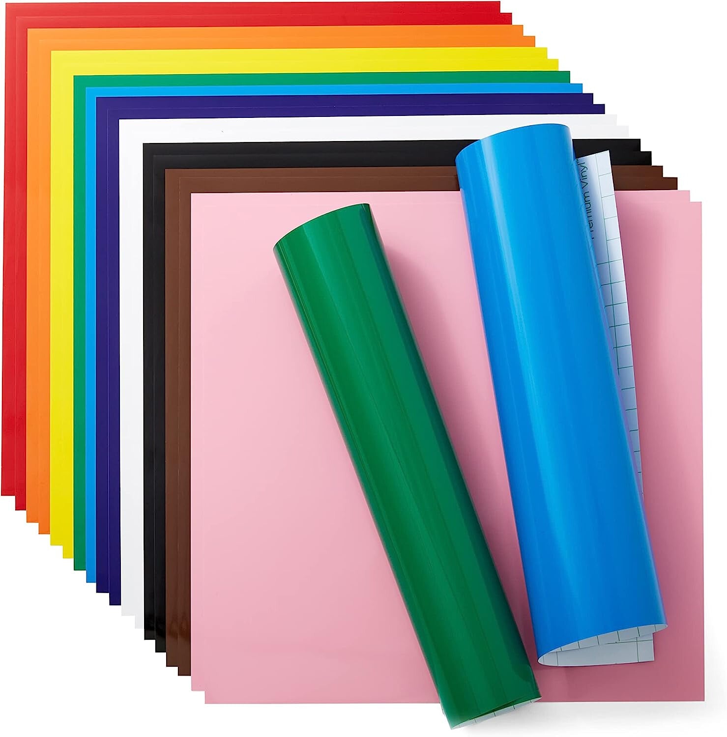 Cricut Permanent Heat transfer vinyl sheet Smooth heat transfer vinyl ...