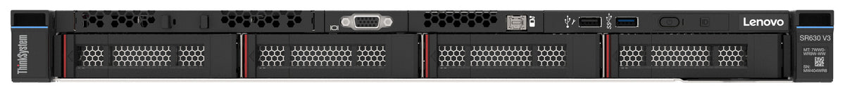 Lenovo ThinkSystem SR630 V3 server Rack (1U) Intel Xeon Silver 4510 2 ...