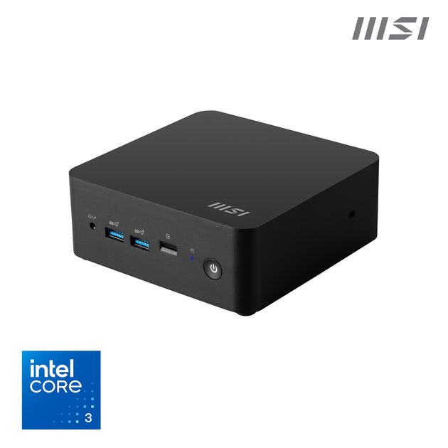 MSI Cubi NUC 1M Intel Core 3 100U (14th Gen) Barebone, NUC, SFF, Mini ...
