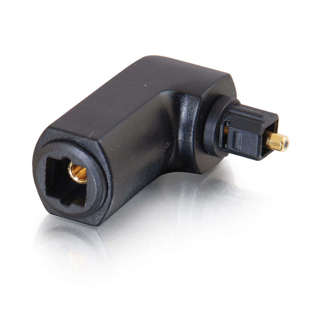 C2G Velocity Right Angle Toslink Adapter Black | Back to the Office