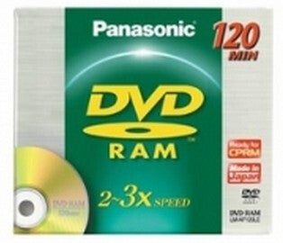 Panasonic DVD-RAM 4.7GB 2-3x 5 pc(s) | Back to the Office