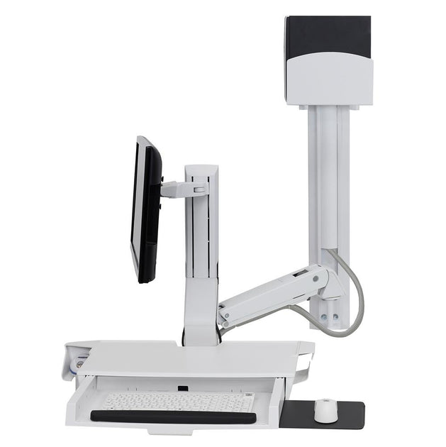 Ergotron SV Combo White PC Multimedia stand | Back to the Office